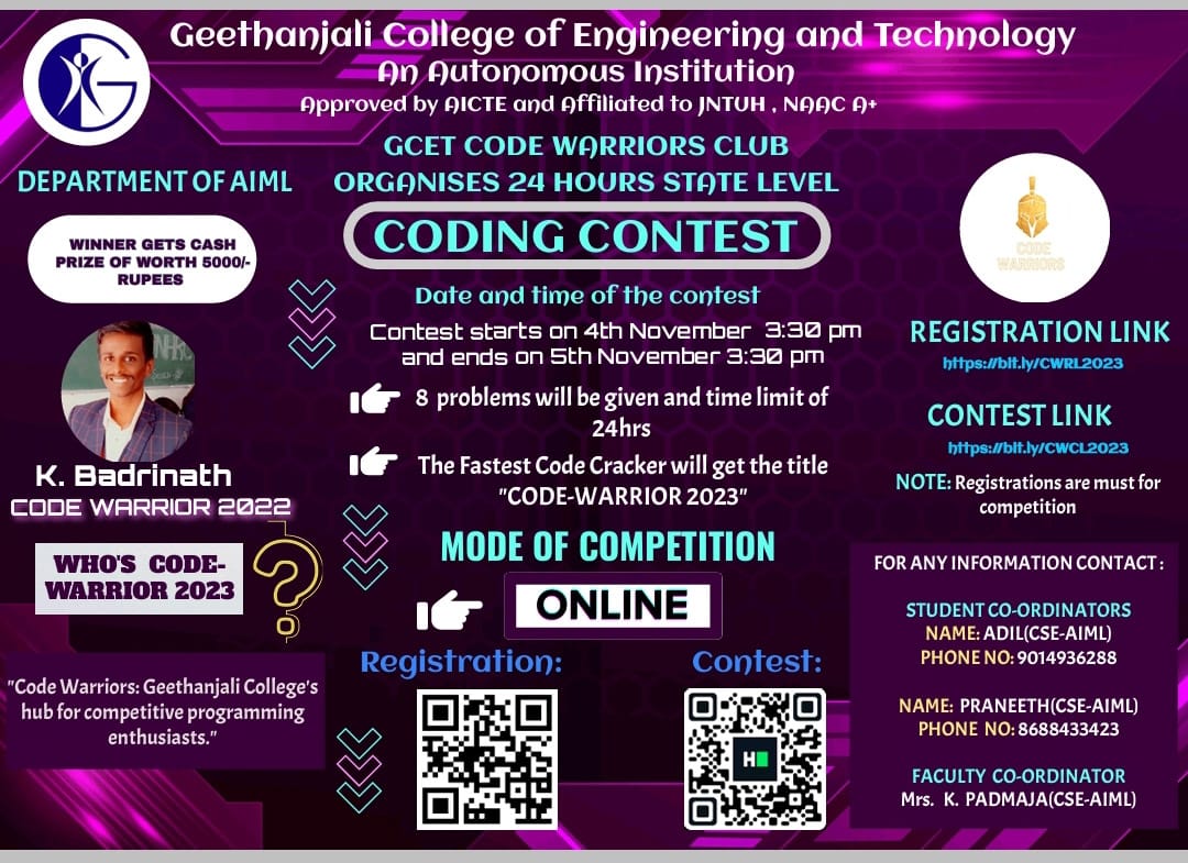 Programming problems and Competitions :: HackerRank